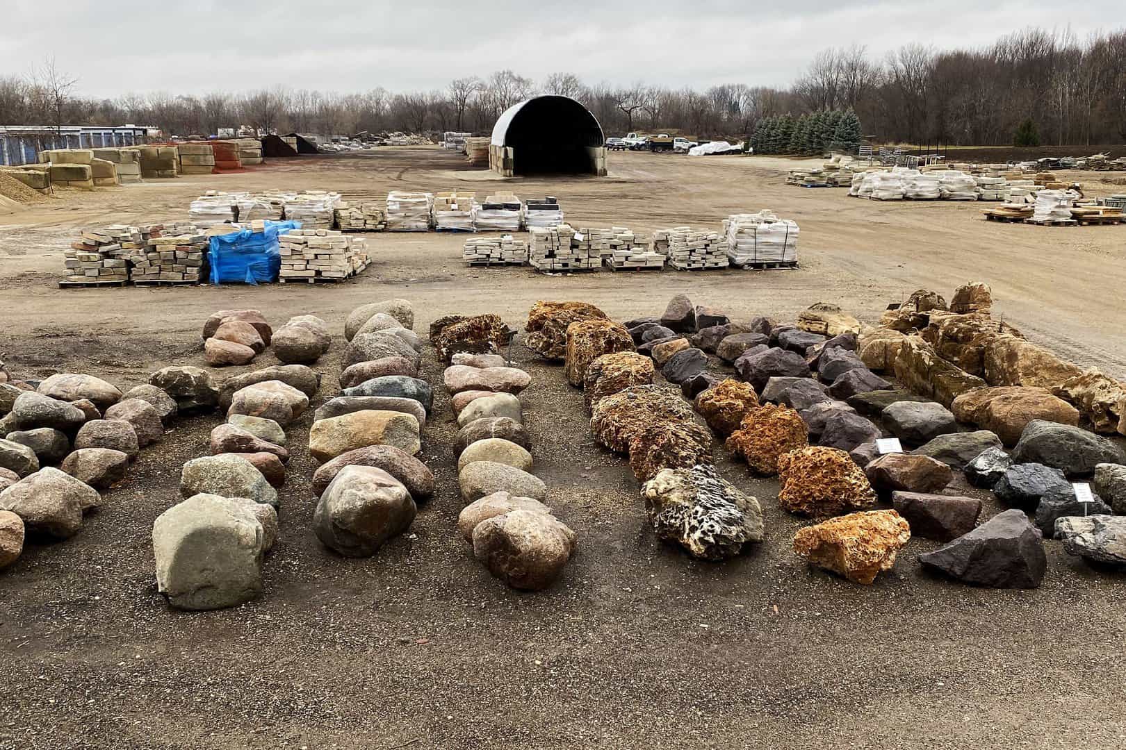 Using boulders in your landscape design | Whispering Hills Nursery